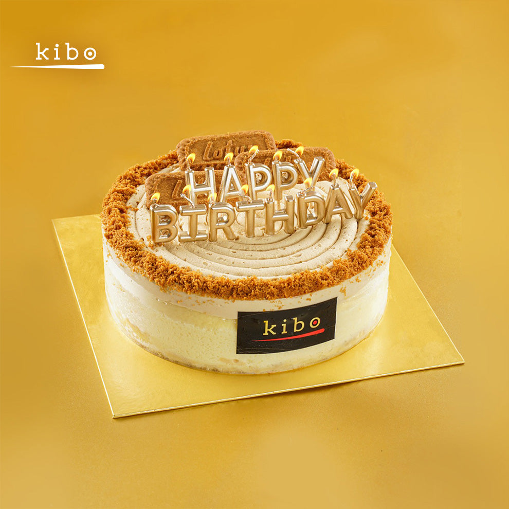 Lotus Biscoff Cake Kue Ulang Tahun Jakarta | Three Bouquets